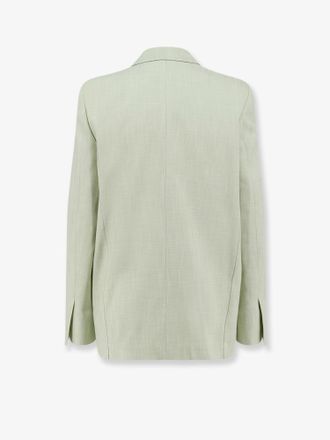 Pinko Womens Blazer Faith Green Viscose Blazers Jacket