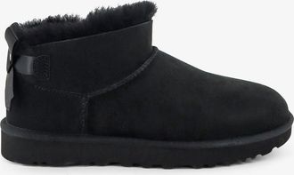 UGG Ultra mini Bailey Bow suede ankle boot - UGG - gender_Woman