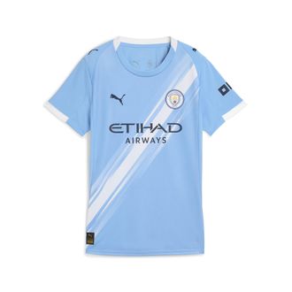 Puma Maillot Home 25/26 Manchester City Femme, Accessoires, Bleu, XXS
