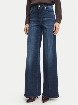 Fracomina Jeans FP26WV3015D46001 Dunkelblau Flared Leg