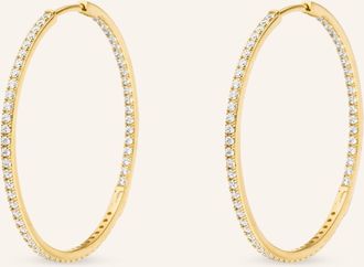 VEYNOU Veynou Creolen Cleo Big Aus 14 Karat Gelbgold Und 1,60ct. Lab-Grown Diamanten gold