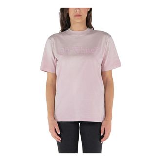 Off-white Casual W&auml;sche Tee - - Tops - Damen - Rosa - M