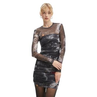 Moschino A0452 8739 Mini Robe - Femme - Robes - Multicolore - Taille: 42 FR