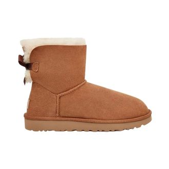 UGG Mini Bailey Bow II - Femme - Chaussures - Brun - Taille: 39 EU