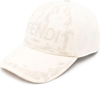 Fendi Logo-embroidered Baseball Cap