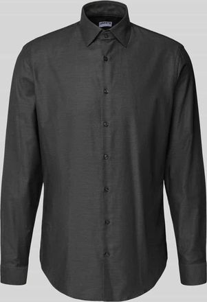 Jake*s Slim Fit Business-Hemd mit Kentkragen