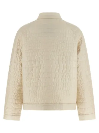 Moncler Down Jacket - Cream