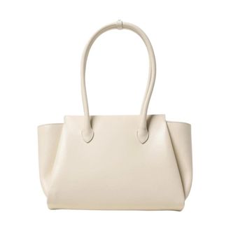 Aesther Ekme Femme, Sacs, Blanc, Taille: ONE Size Sac fourre-tout en cuir élégant