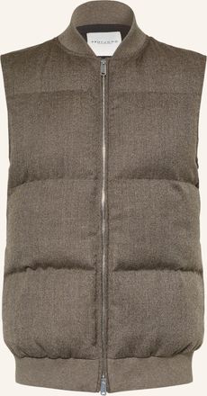 Profuomo Profuomo Steppweste braun