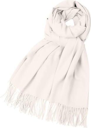 Generic Cocila Fleece Solid Color Imitation Scarf Versatile Warm Shawl Echarpe Femme Hiver Foulard Blanc &Eacute;charpe Blanche Rouge Noir Noel Cheche Bleu Polaire C