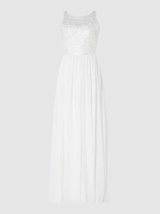 Luxuar Fashion Brautkleid aus Spitze und Chiffon