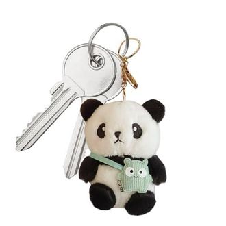 Generic Breloque panda pour portefeuille - Pendentif panda de 5,1 cm, joli accessoire de sac, support panda durable | Porte-cl&eacute;s &eacute;l&eacute;gant pour femme et homme p