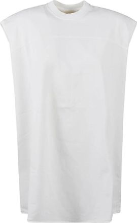 Mordecai Mordecai, Femme, Tops, Blanc, Taille: 36 FR Débardeur sans manches à rayures au dos