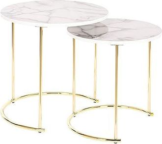 DKD Home Decor Set mit 2 Tischen, Standard