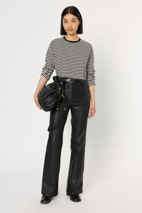 Gerard Darel T-shirt &agrave; rayures en coton - HULIA - Ecru