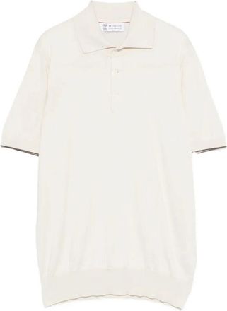Brunello Cucinelli Polo - Blanc