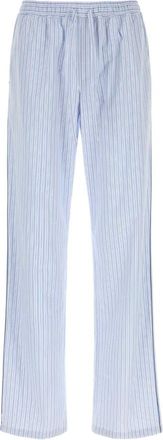 Dolce & Gabbana Homme, V&ecirc;tements de nuit et de d&eacute;tente, Multicolore, Taille: L Striped Poplin Pantalons
