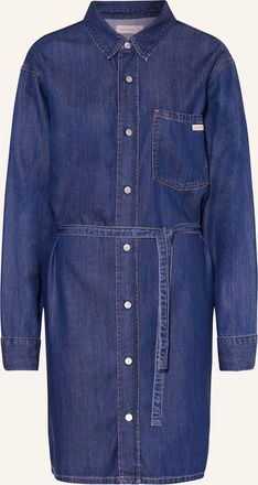 Calvin Klein Jeans Hemdblusenkleid In Jeansoptik blau