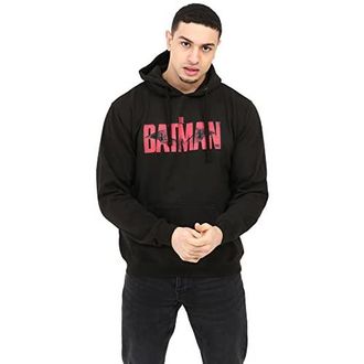 DC Comics Batman Sweatshirt &agrave; Capuche, Noir, L Homme