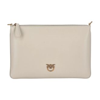 Pinko Pinko, Femme, Sacs, Blanc, Taille: ONE Size Pochette plate classique en couleur Z14Q