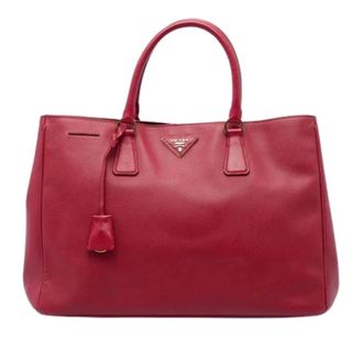 Prada Pre-owned Galleria Tote - Femme - Pre-owned - Rouge - Taille: ONE Size