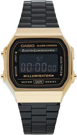 Casio Uhr Vintage A168WEGB-1BEF Schwarz
