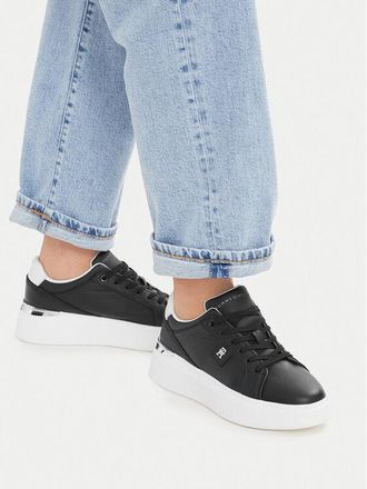 Tommy Hilfiger Sneakers Th Chic Platform FW0FW09396 Schwarz