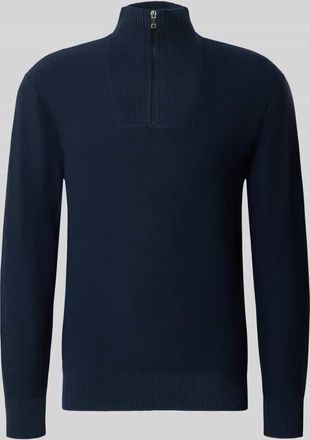 Tom Tailor Denim Troyer aus reiner Baumwolle mit Rei&szlig;verschluss-Detail