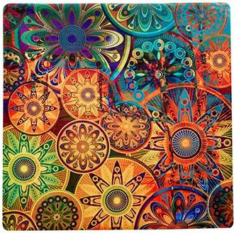 Lulu Home Kissenbezug, Mehrfarbig, 45x45