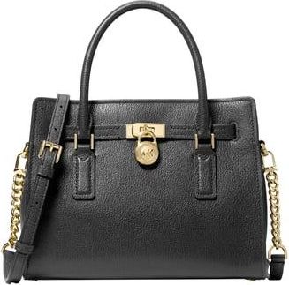Michael Kors Sac &agrave; main Hamilton moderne en cuir