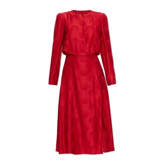 Valentino Garavani Seidenkleid - - Dresses - Damen - Rot - XS