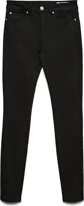 Vero Moda Jean Skinny VMFLASH Taille Moyenne Skinny Fit Jeans Black XL 30 Black XL / L30