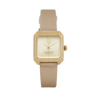 U.S.Polo Association Uhr U.S. Polo Assn. Brigitte USP8478YG Goldfarben