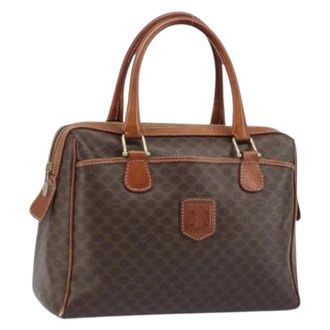Celine Pre-owned Vintage Canvas Hand Bag - - Pre-owned - Damen - Braun - ONE SIZE