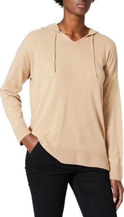 Benetton Damen Trikot C/Cap M/L 1035D2546 Pullover, Beige 994, S
