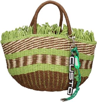 Custo Barcelona Geflochtene Tote Bag - - Bags - Damen - Gr&uuml;n - ONE SIZE