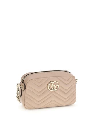 Gucci Womens Gg Marmont Shoulder Bag Cameo X Dafne Lamb Ovis Aries Handbags Hand