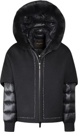 Moorer Femme, Vestes, Noir, Taille: 32 FR Pegaso V CWR