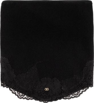 Valentino Garavani &Eacute;charpe en cachemire - Femme - Accessoires - Noir - Taille: ONE Size