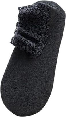 Generic Chaussettes Femme Chaussettes Chaudes Femme Chaussettes Thermiques Femme De Classique Basses Dentelle &Eacute;paisses Semelle Silicone Antid&eacute;rapante Amples E