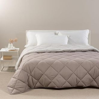 Caleffi Couette Douce - Duvet Chaude et Respirant pour Ete et Hiver, Lavable en Machine - Disponible 170x265 cm - Couette 220x265 - 260x265 - Couverture Lit 1