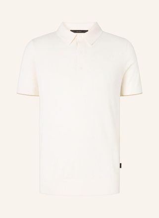 Windsor Windsor. Strick-Poloshirt Cashmilo weiss