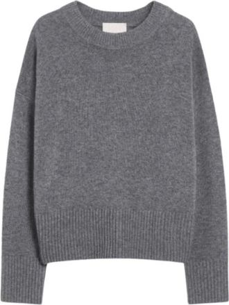 iBlues Femme, Pulls, Gris, Taille: 44 FR Oversize Cashmere Jersey