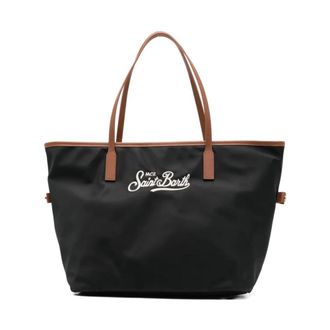MC2 Saint Barth Femme, Sacs, Noir, Taille: ONE Size City Bag Nylon