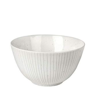 Broste Copenhagen Broste Copenhagen 14531558 Sch&uuml;ssel, Steingut, Wei&szlig;, 21cm