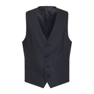 Lardini Knopfleiste Weste - - Suits - Herren - Blau - L