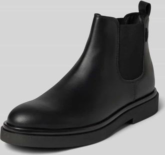 Antony Morato Boots aus Leder mit elastischen Eins&auml;tzen Modell DAMH