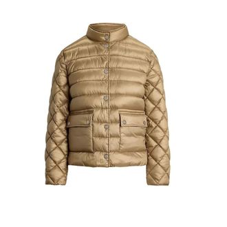 Ralph Lauren Femme, Vestes, Beige, Taille: 44 FR Veste matelass&eacute;e