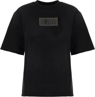 Maison Margiela Femme, Tops, Noir, Taille: 42 FR T-Shirt