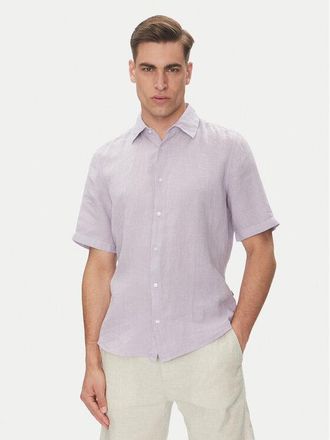 HUGO BOSS Hemd 50537382 Violett Regular Fit